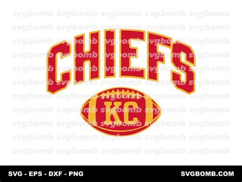 Kansas City Chiefs Logo Svg Bundle Kc Logo Png Vector Svgbomb