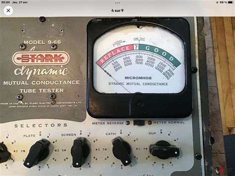 Stark 9 66 Tube Tester Photo 4447520 Canuck Audio Mart