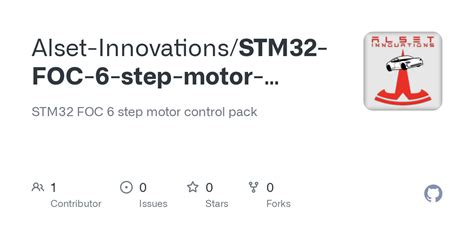Github Alset Innovations Stm32 Foc 6 Step Motor Control Stm32 Foc 6