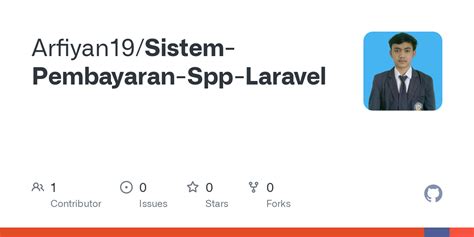 GitHub Arfiyan Sistem Pembayaran Spp Laravel