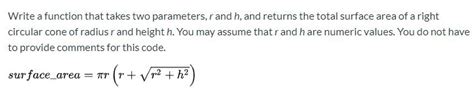 Solved The Python Statement That Loops Based On A Sequence