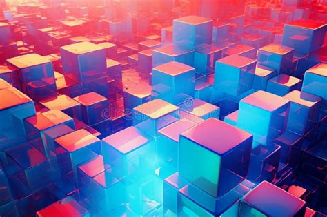 abstract shapes visual aesthetic ai algorithms transforming data into