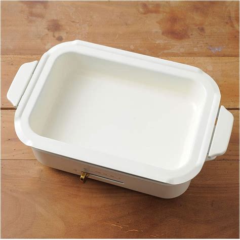 브루노 컴팩트 핫 플레이트용 세라믹 코트 냄비 Boe021 Nabe 【7760264】나베 브루노 Bruno 핫 플레이트 · 그릴 냄비용 부속품 주방조리