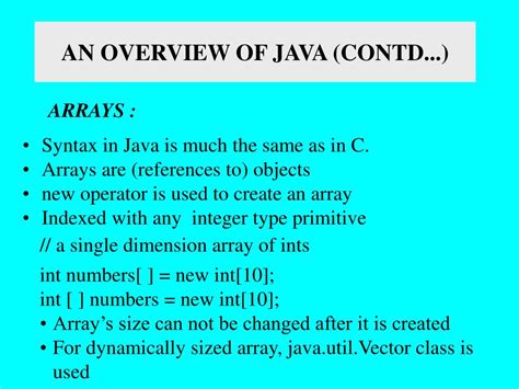 ppt genesis of java and an overview powerpoint presentation free