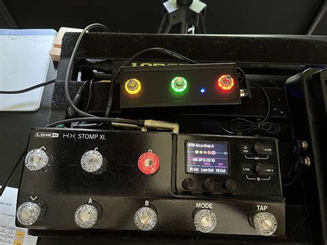 Kg Triple I O Midi Controller For Hx Stomp With Rockboard Reverb