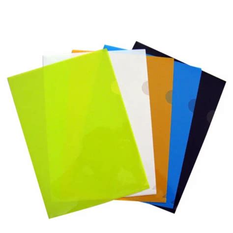 L Shape Coloured Transparent Folder At 3 25 Piece L Folder In New Delhi ID 1174474088
