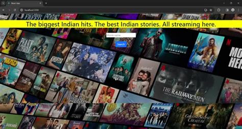 Pradeep Nampally On Linkedin Movie App Using React Js With Apis