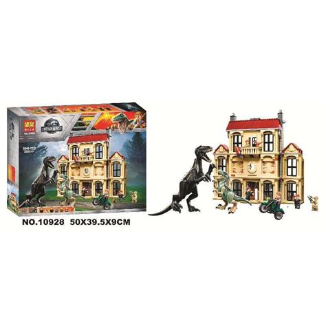 Bela 10928 Jurassic World Indoraptor Rampage At Lockwood Estate
