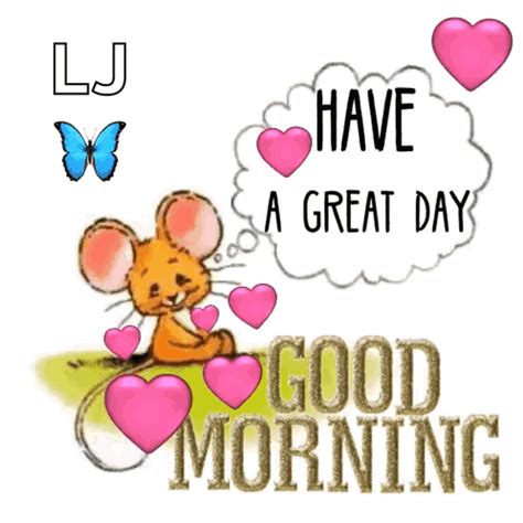 Beautiful Cute Good Morning Mouse  500×500 Beautiful Cute Good