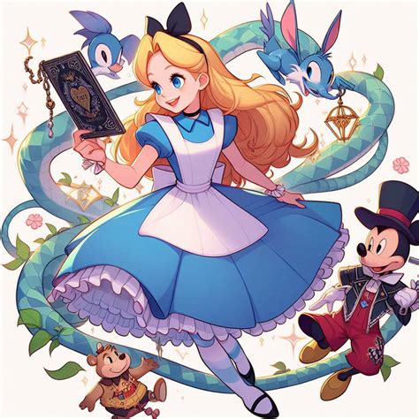 Ai Art Disney Alice 107 By Fernorex92 On Deviantart