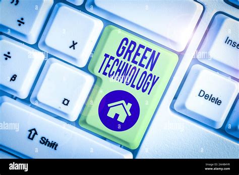 Handwriting Text Writing Green Technology Conceptual Photo Reverse The Effects Of Huanalysis