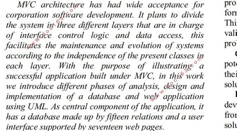 基于MVC体系结构的数据库和Web应用程序 其他翻译 毕业设计论文网