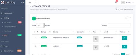 starter pack template project codeigniter