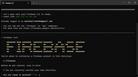 Firebase를 Flutter 앱과 연동