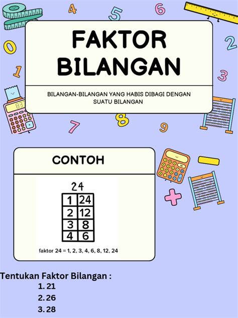 Bilangan Faktor Pdf