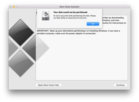 Bootcamp Says Disk Could Not Be Partitioned On Catalina Version 10152