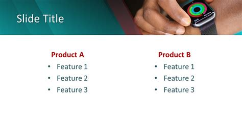 Free Smart Watch PowerPoint Template Free PowerPoint Templates