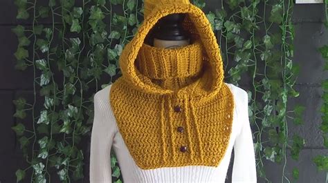 Crochet The Harmony Hooded Cowl Pattern Artofit