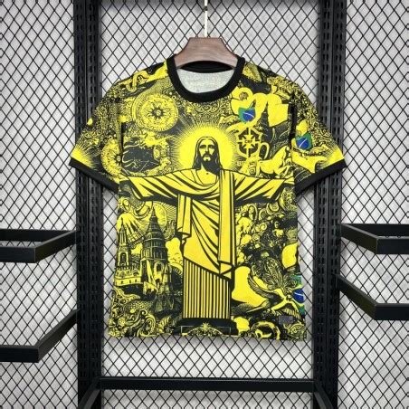 Camiseta De Brasil Edición Especial Cristo Redentor