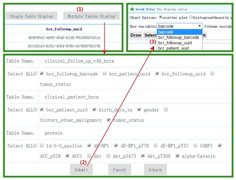 Multiple Tables Display This Figure Shows How To Do Multiple Tables Download Scientific