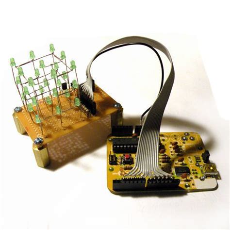 3x3x3 LED Cube With Arduino Lib Using Arduino Duino