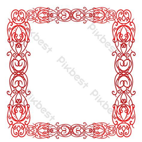 European Retro Pattern Border Png Images Psd Free Download Pikbest