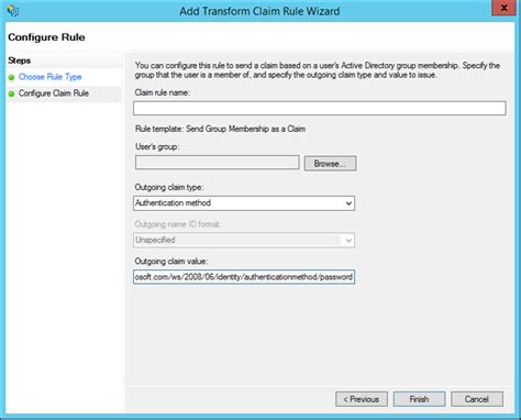Create A Rule To Send An Authentication Method Claim Microsoft Learn