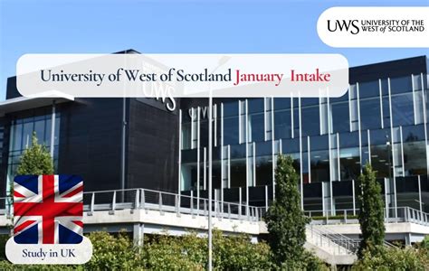 University Of West Of Scotland January Intake Uk 2026 Deadline And Requirement