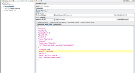 JMeter Load Testing With A JSON Payload RedLine