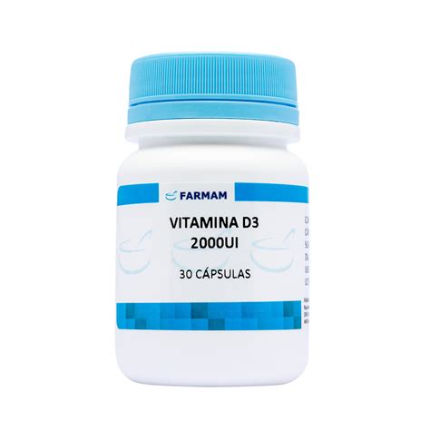 Vitamina D 2000ui 30 Cápsulas