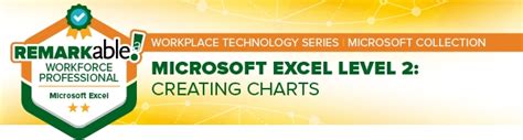 Microsoft Excel Level I Creating Charts National Able