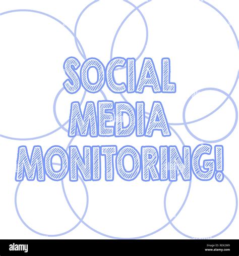 Handwriting Text Writing Social Media Monitoring Concept Meaning Way