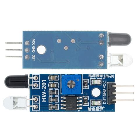 Ir Infrared Obstacle Avoidance Sensor Module For Arduino Smart Car Robot Wire Reflective