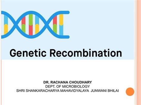 Models Of Recombination Models Of Recombination Ppt