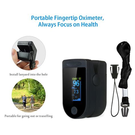 Fingertip Pulse Oximeter Oled Blood Oxygen Sensor Grandado