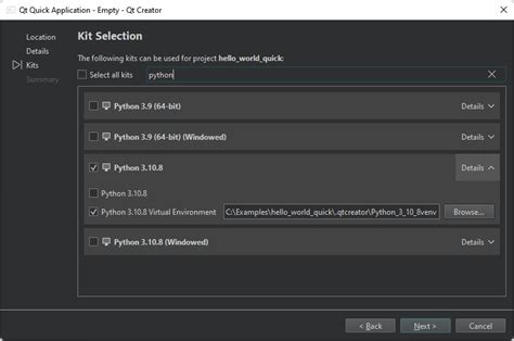 Tutorial Qt Widgets And Python Qt Creator Documentation