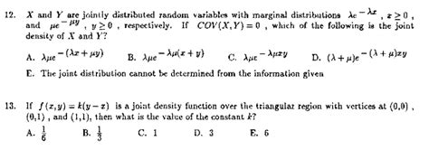 solved 12 x and y are jointly distributed random variables