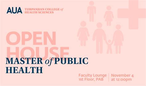 Master Of Public Health Mph Program Specific Open House Aua Newsroom