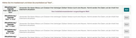 dolibarr install keeps calling the installer support nethserver
