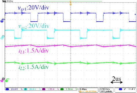 Experimental Waveforms Of Download Scientific Diagram