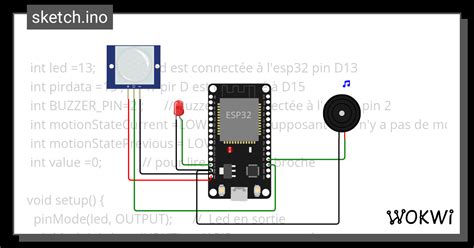 Esp32pir Wokwi Esp32 Stm32 Arduino Simulator