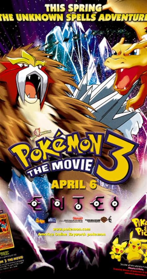 Pokémon 3 The Movie Spell Of The Unown 2000 Pokémon 3 The Movie