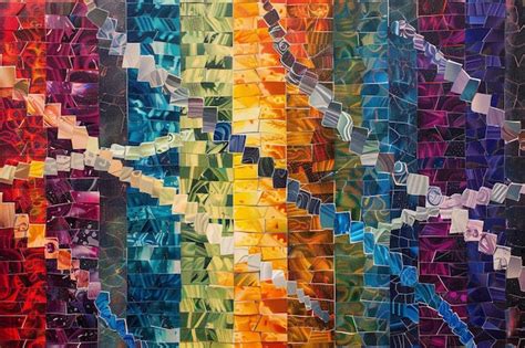 Premium Photo Craft A Visual Representation Of Genetic Elegance Generative Ai