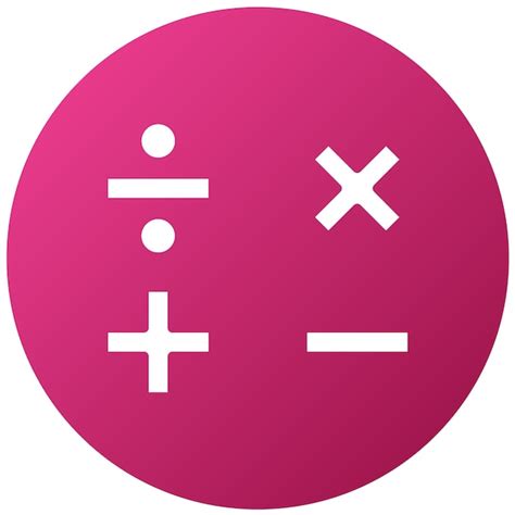 Premium Vector Vector Design Math Symbols Icon Style