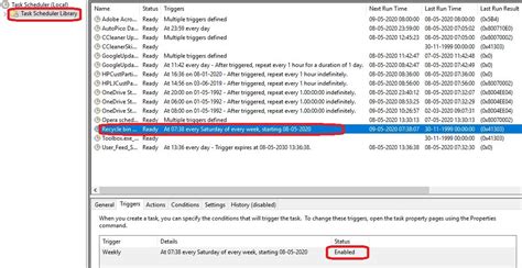 How To Auto Delete The Recycle Bin Files On Windows Using Task Scheduler Techies Vibe