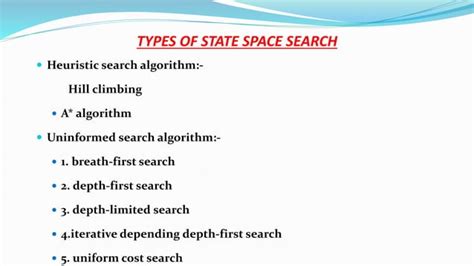 state space search pptx search internet