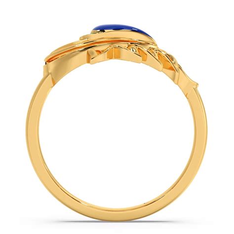 Emerging Royalty Peacock Gold Ring Candere By Kalyan Jewellers