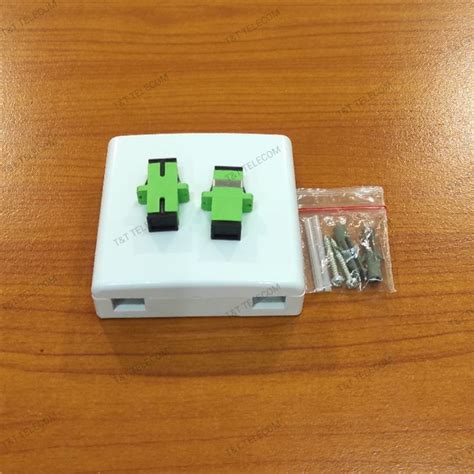 Jual Roset 2 Core Ftth Adaptor Sc Apc Shopee Indonesia