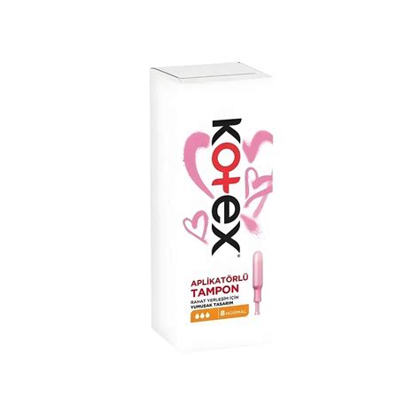 Kotex Aplikatörlü Tampon Normal 8li