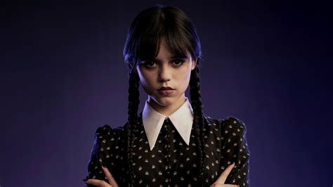 Wednesday Jenna Ortega Netflix K H Wallpaper Pc Desktop